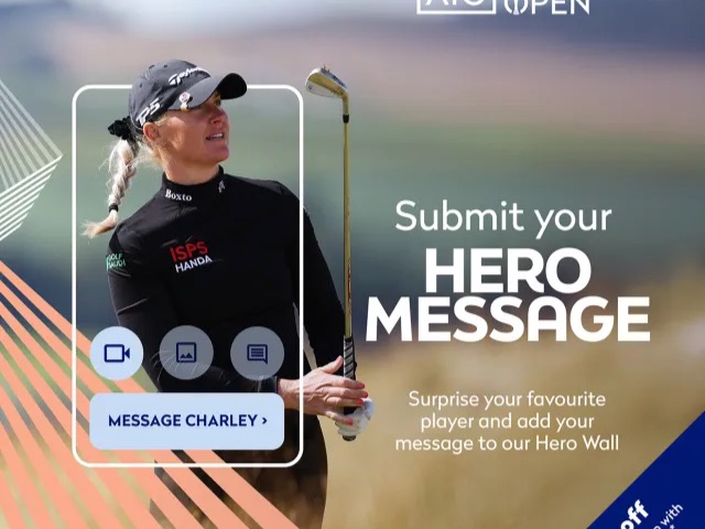 Send your Hero a message